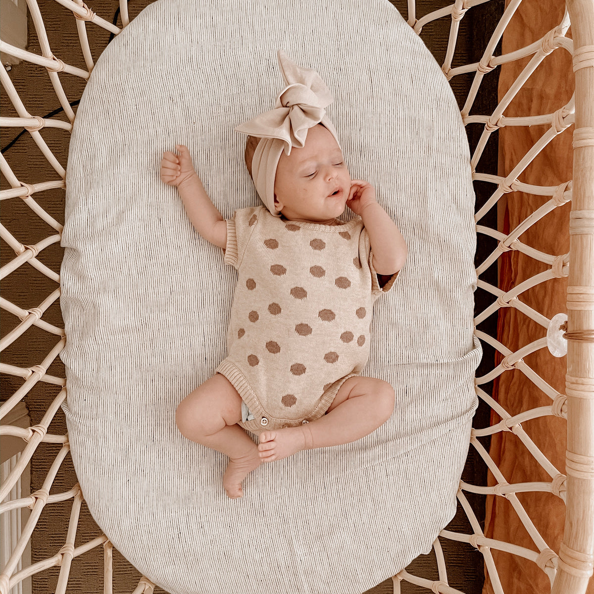 BASSINET SHEETS – 7pm Linen